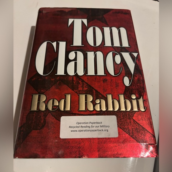 Other | Tom Clancy Red Rabbit Hardcover Book | Poshmark